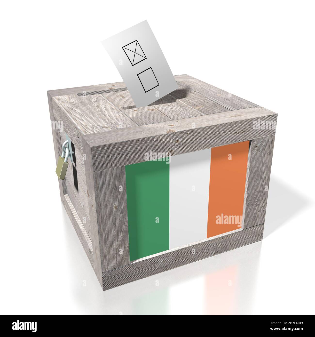 Ballot box ireland election hi-res stock photography and images - Alamy