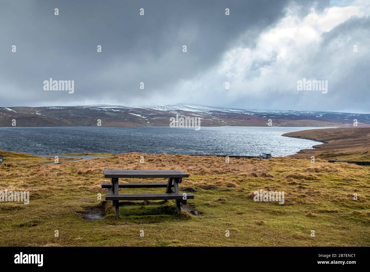 Cow Green Reservoir Stock Photo - Alamy