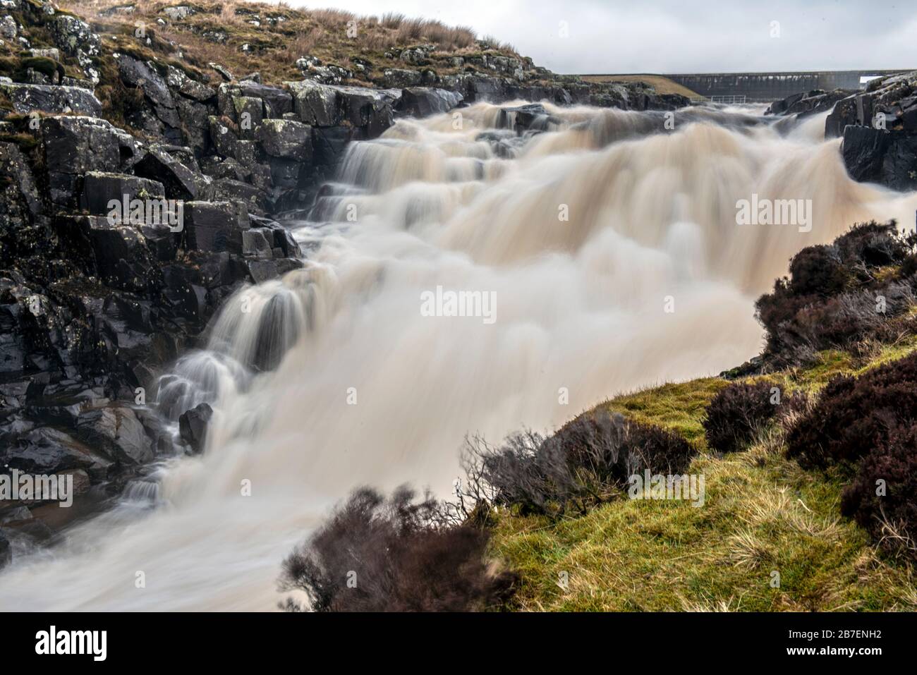 Cauldron snout waterfall hi-res stock photography and images - Alamy