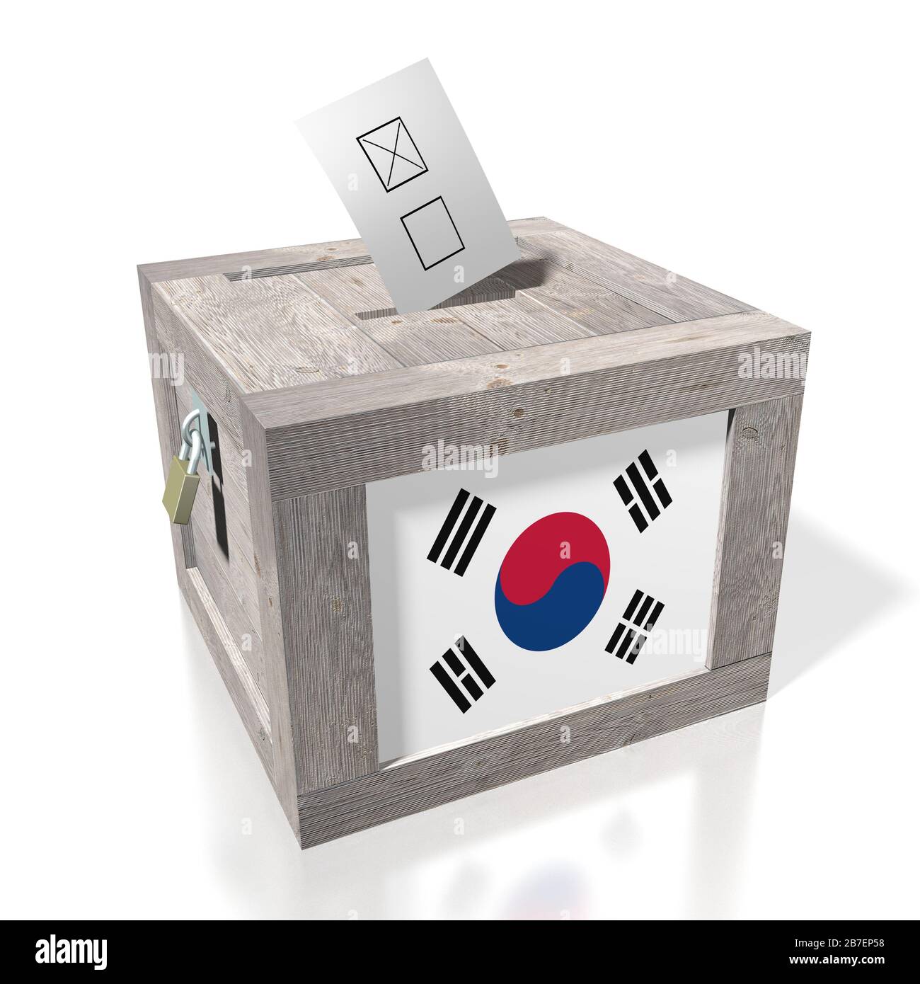 South korea voting concept hi-res stock photography and images - Alamy