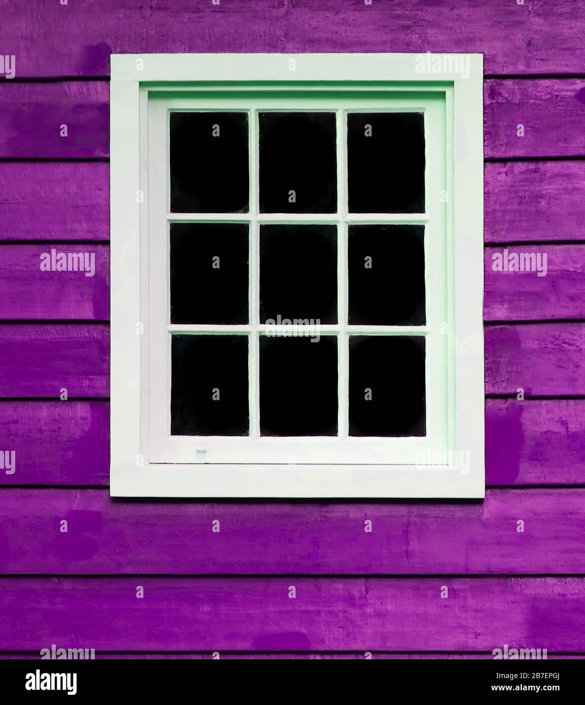 Multi pane window purple background Stock Photo - Alamy