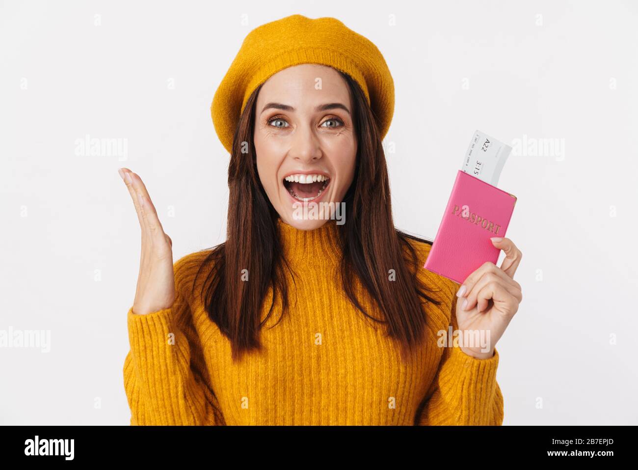 Beret hat hi-res stock photography and images - Alamy