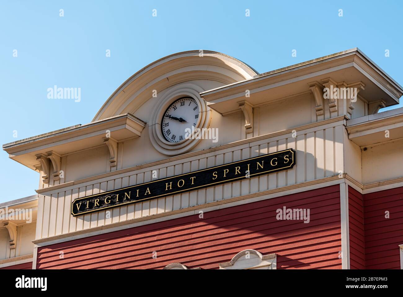 Downtown hot springs hi-res stock photography and images - Alamy