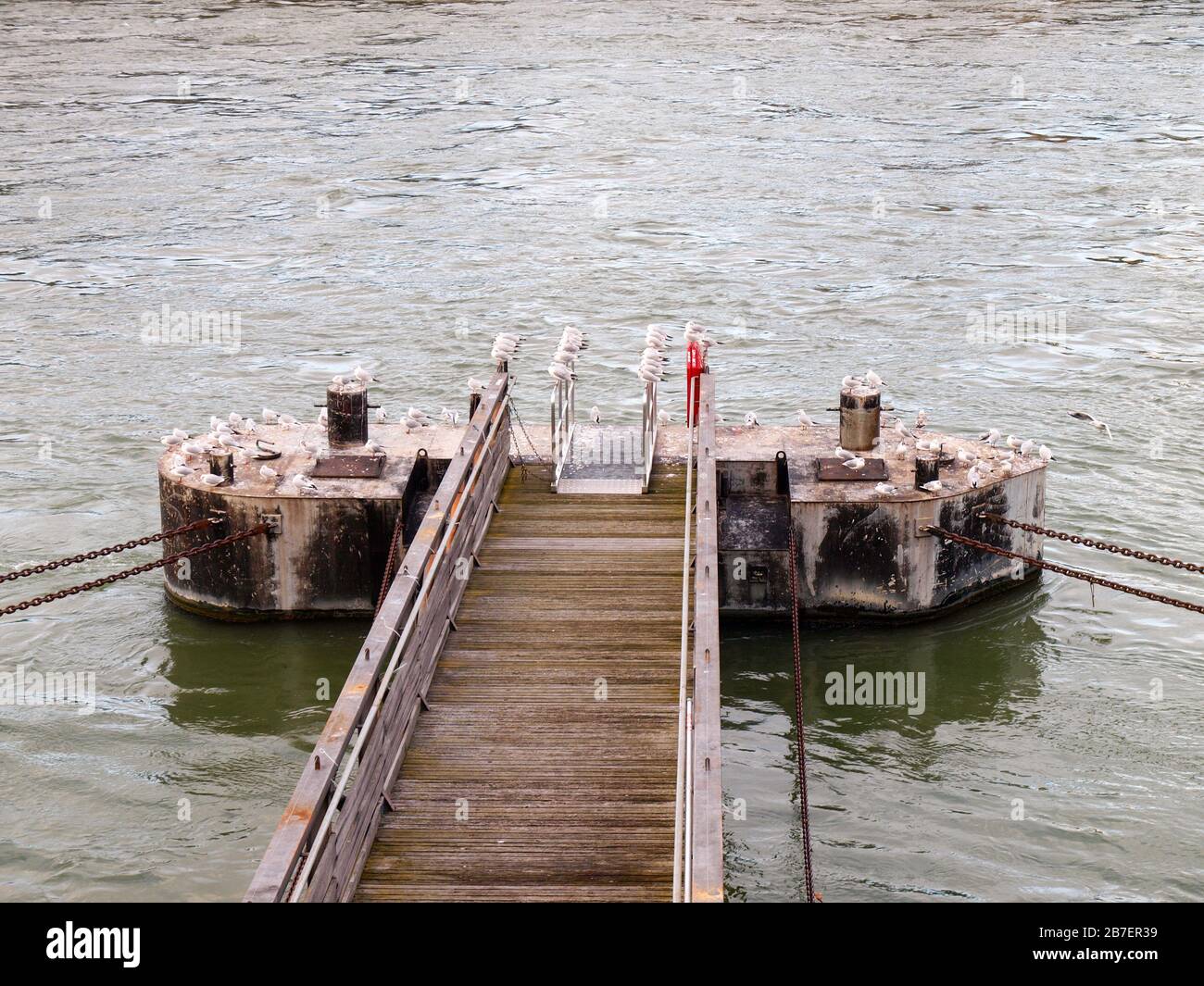 River dock basel hi-res stock photography and images - Alamy