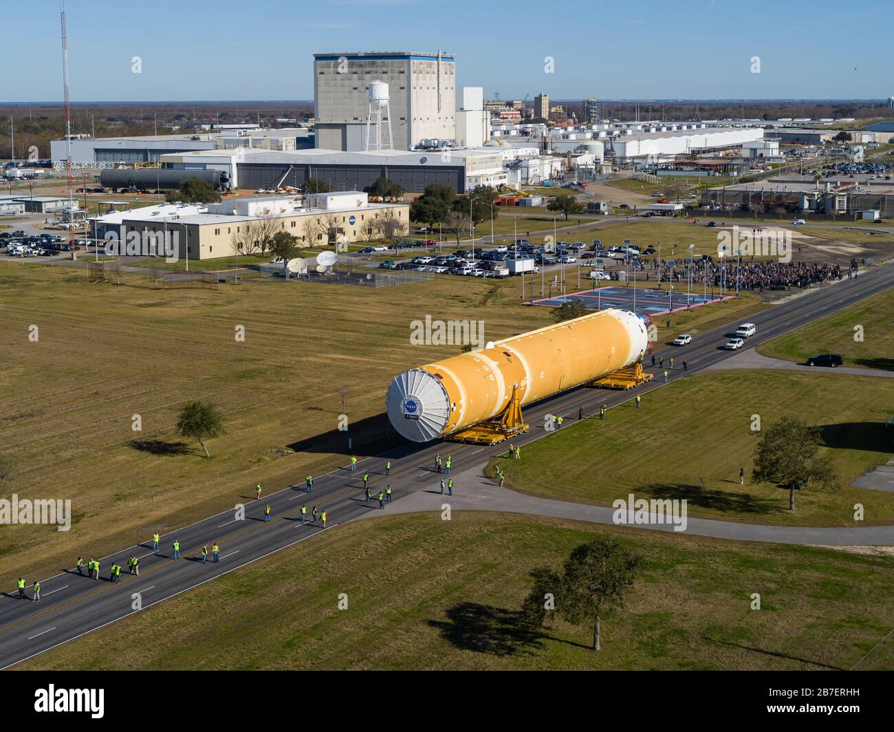 USA New Orleans - 08 Jan 2020 - NASA’s Space Launch System rocket from ...