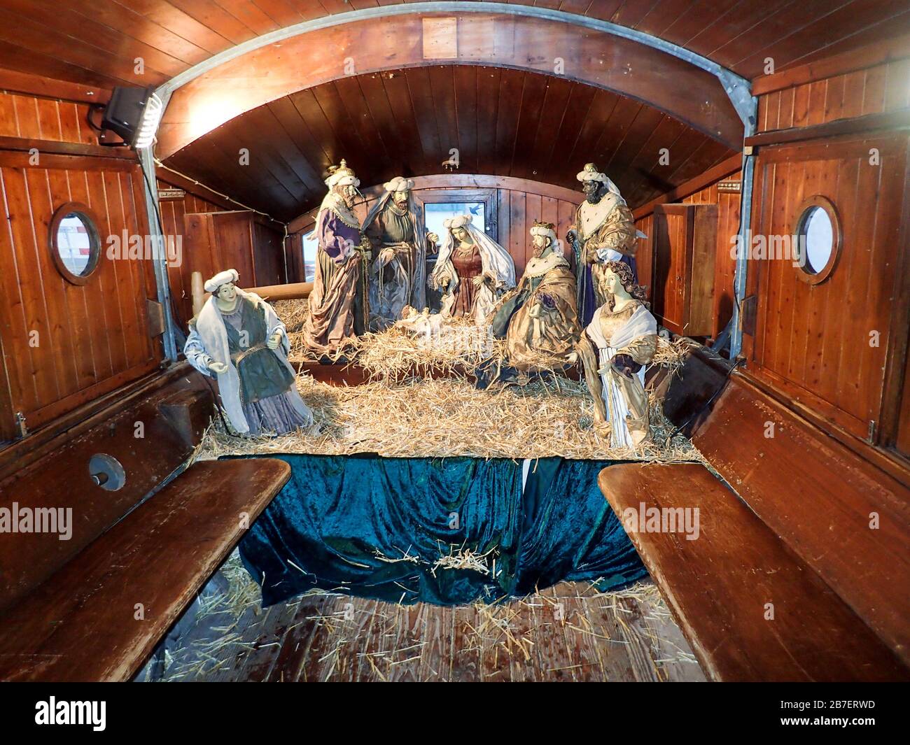 Typical christmas crib hi-res stock photography and images - Alamy