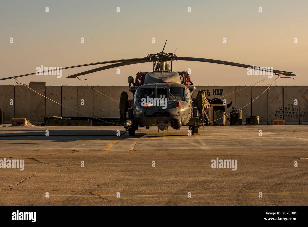 An HH-60G Pave Hawk, assigned to the 1st Expeditionary Rescue Group ...