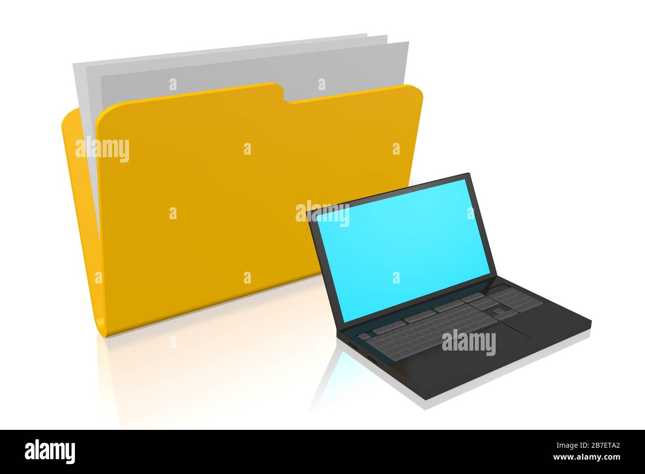 Files folder concept Stock Photo - Alamy