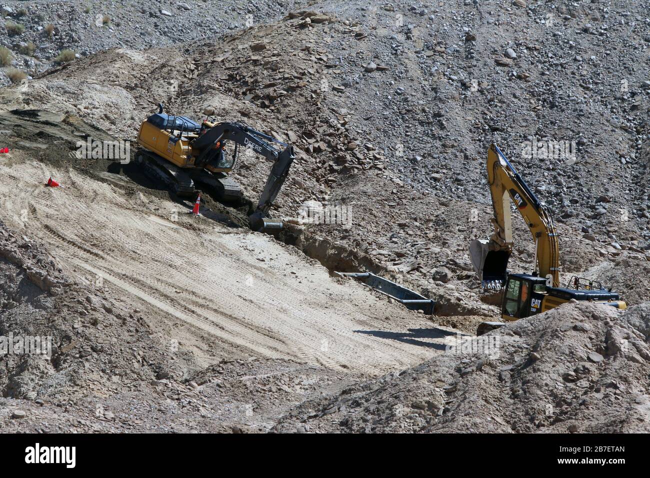 Section of trench hi-res stock photography and images - Alamy