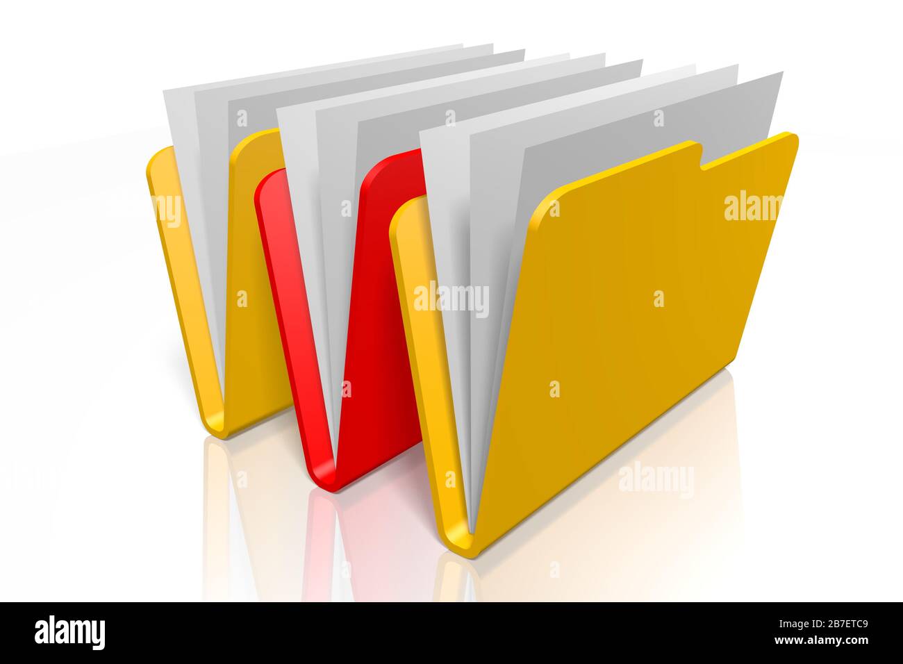 Files folder concept Stock Photo - Alamy
