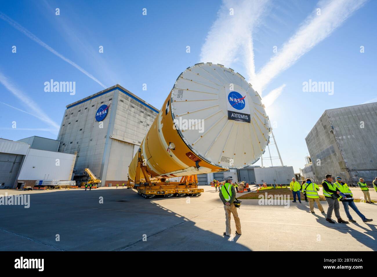 USA New Orleans - 08 Jan 2020 - NASA’s Space Launch System rocket from ...