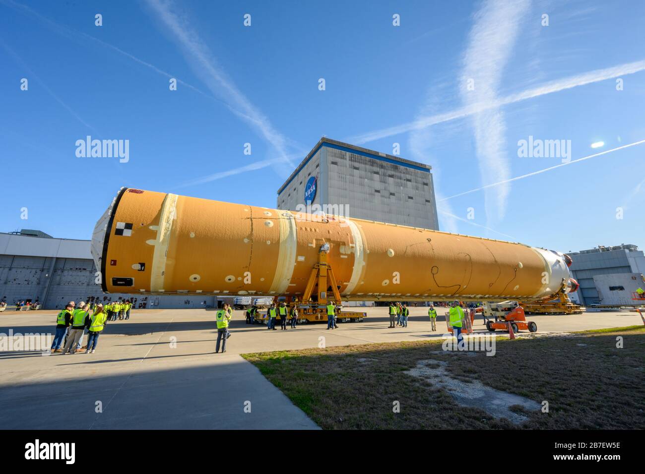USA New Orleans - 08 Jan 2020 - NASA’s Space Launch System rocket from ...