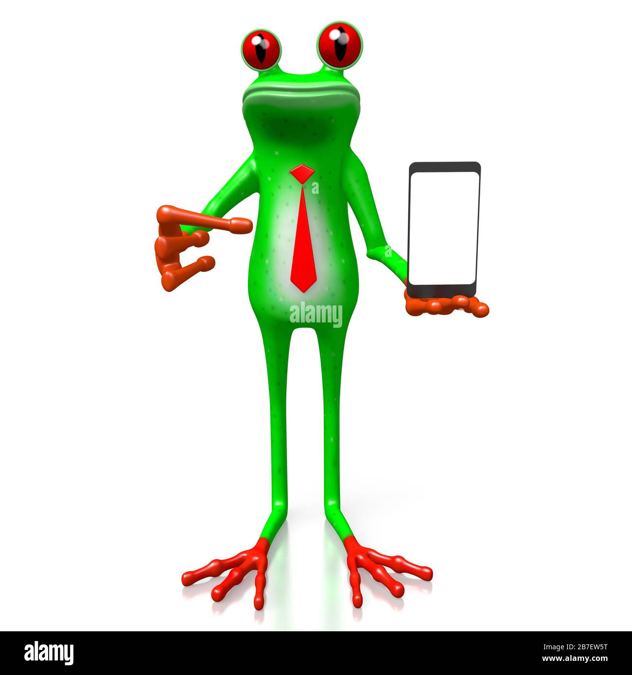 Frog 3d hi-res stock photography and images - Alamy