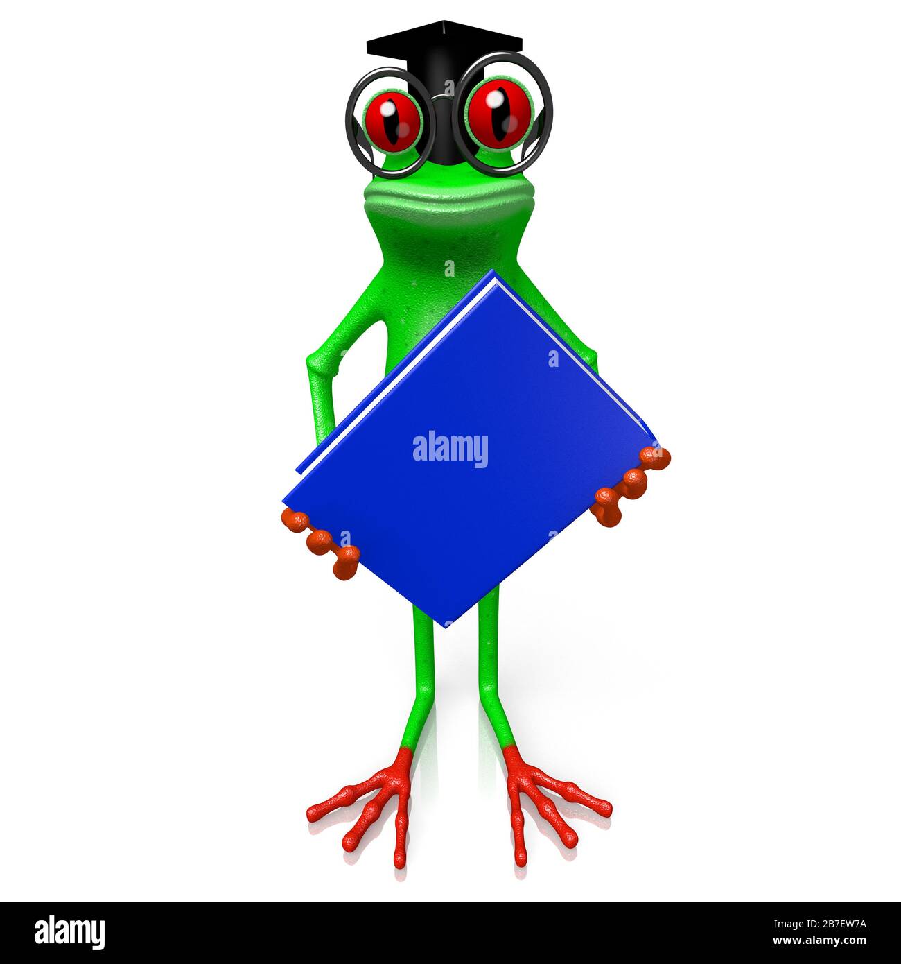 Frog reading book hi-res stock photography and images - Alamy