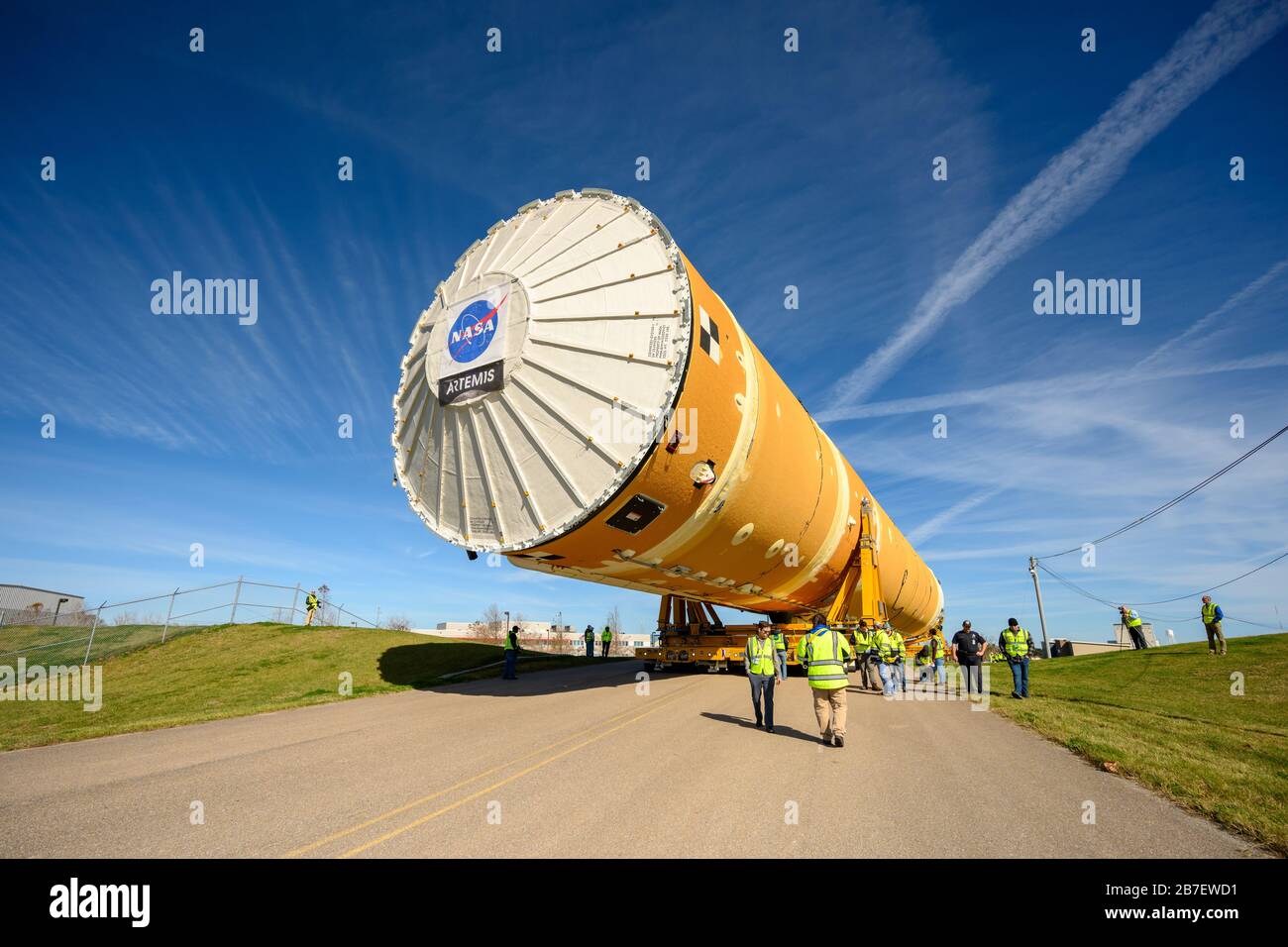 USA New Orleans - 08 Jan 2020 - NASA’s Space Launch System rocket from ...