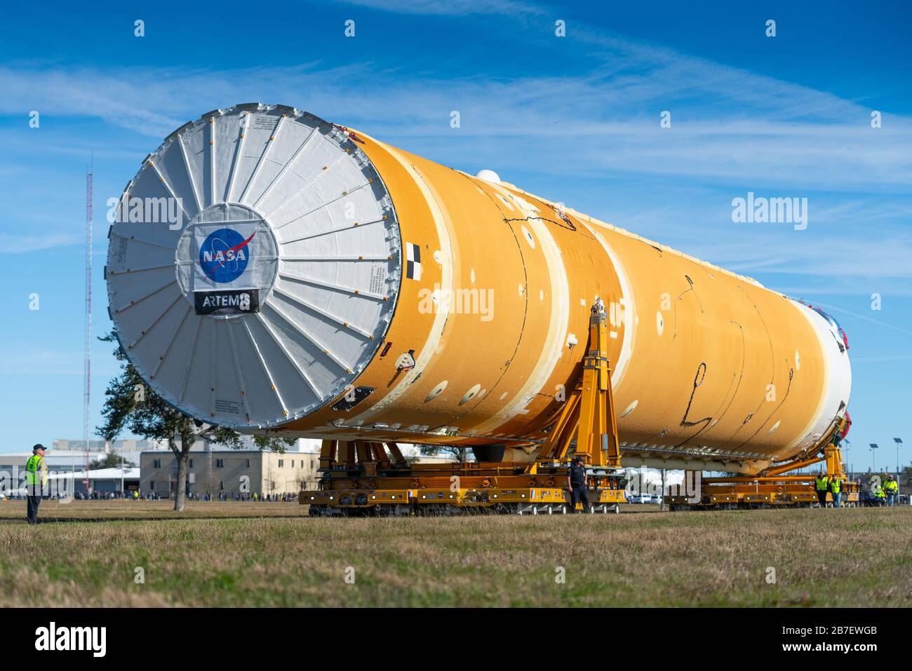 USA New Orleans - 08 Jan 2020 - NASA’s Space Launch System rocket from ...