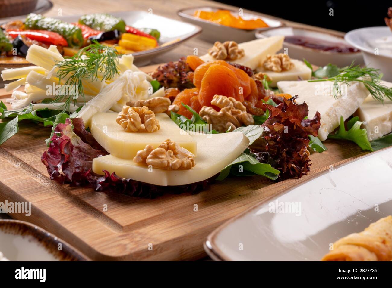 Turkish Breakfast stock photo Stock Photo - Alamy