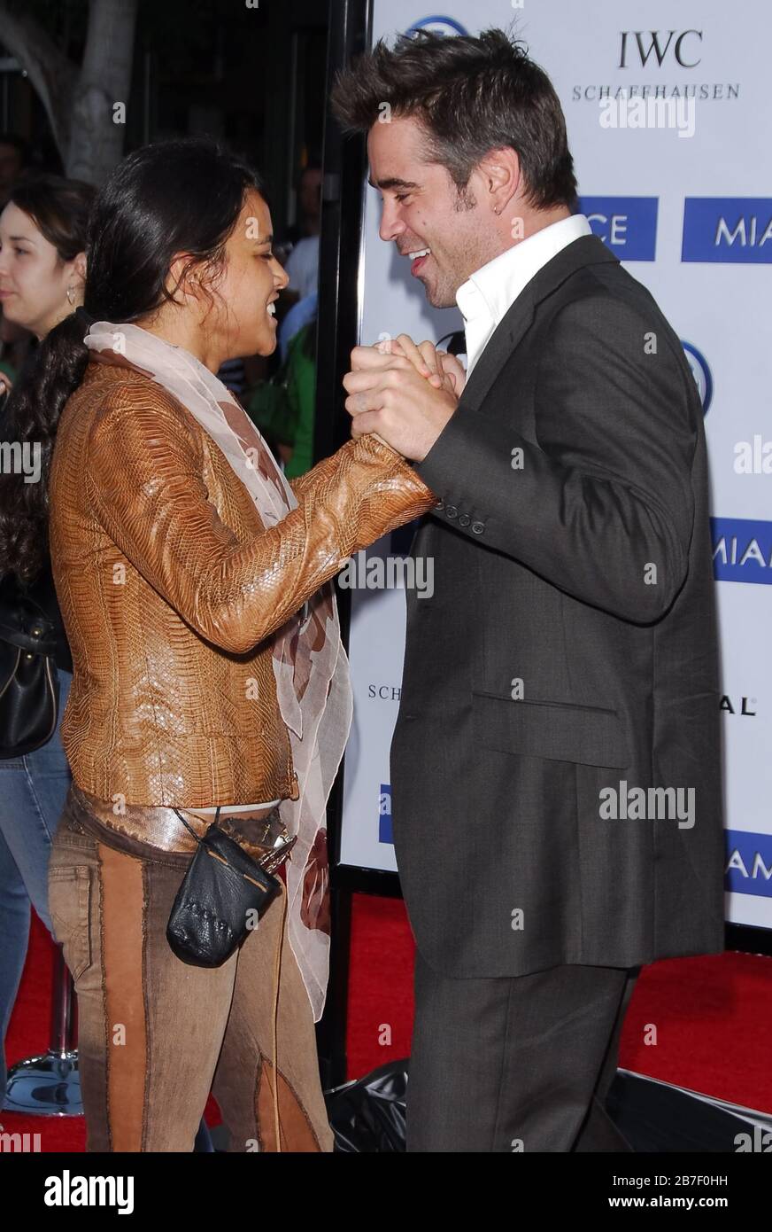 Michelle Rodriguez And Colin Farrell