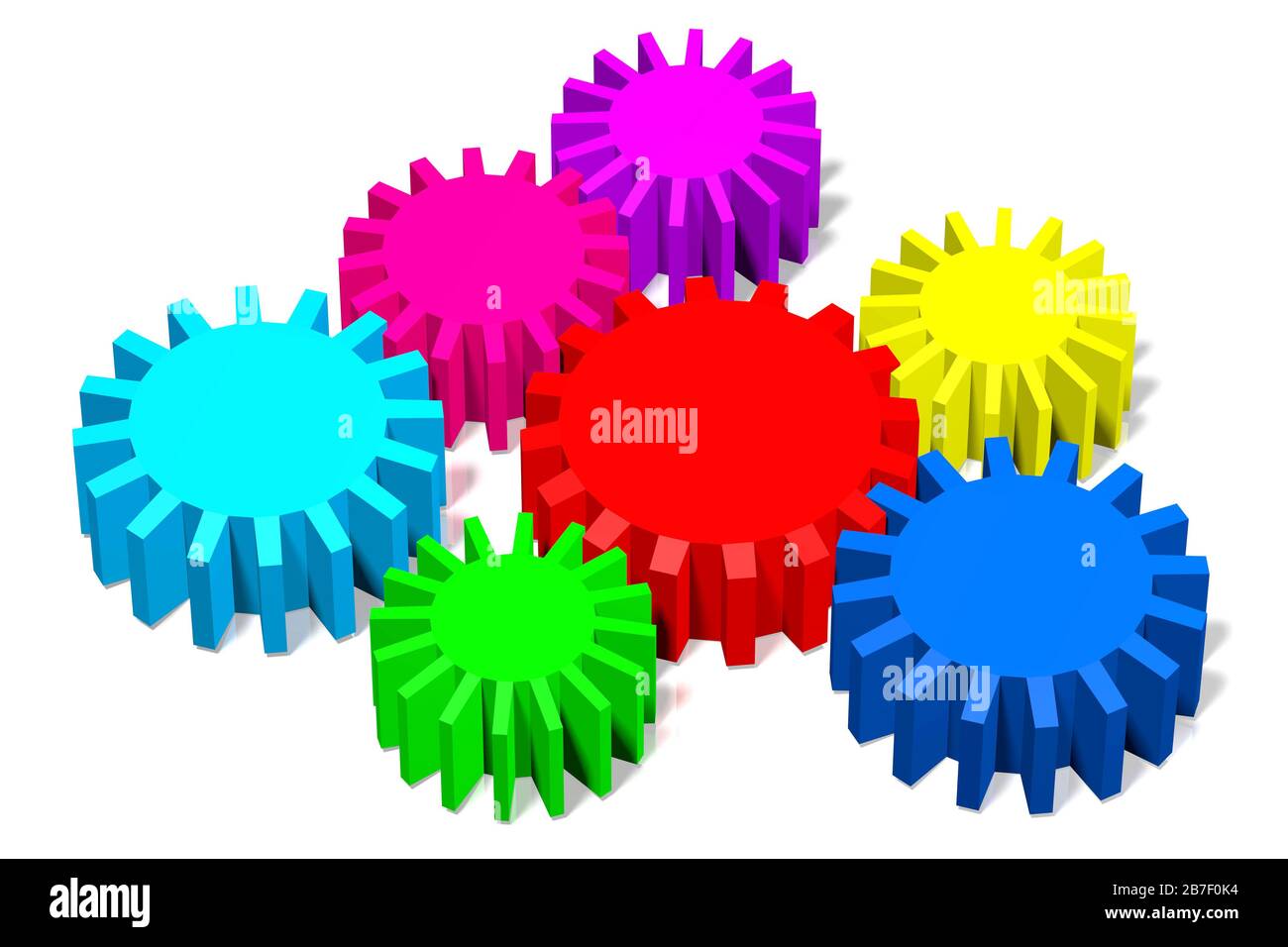 Seven gears hi-res stock photography and images - Alamy