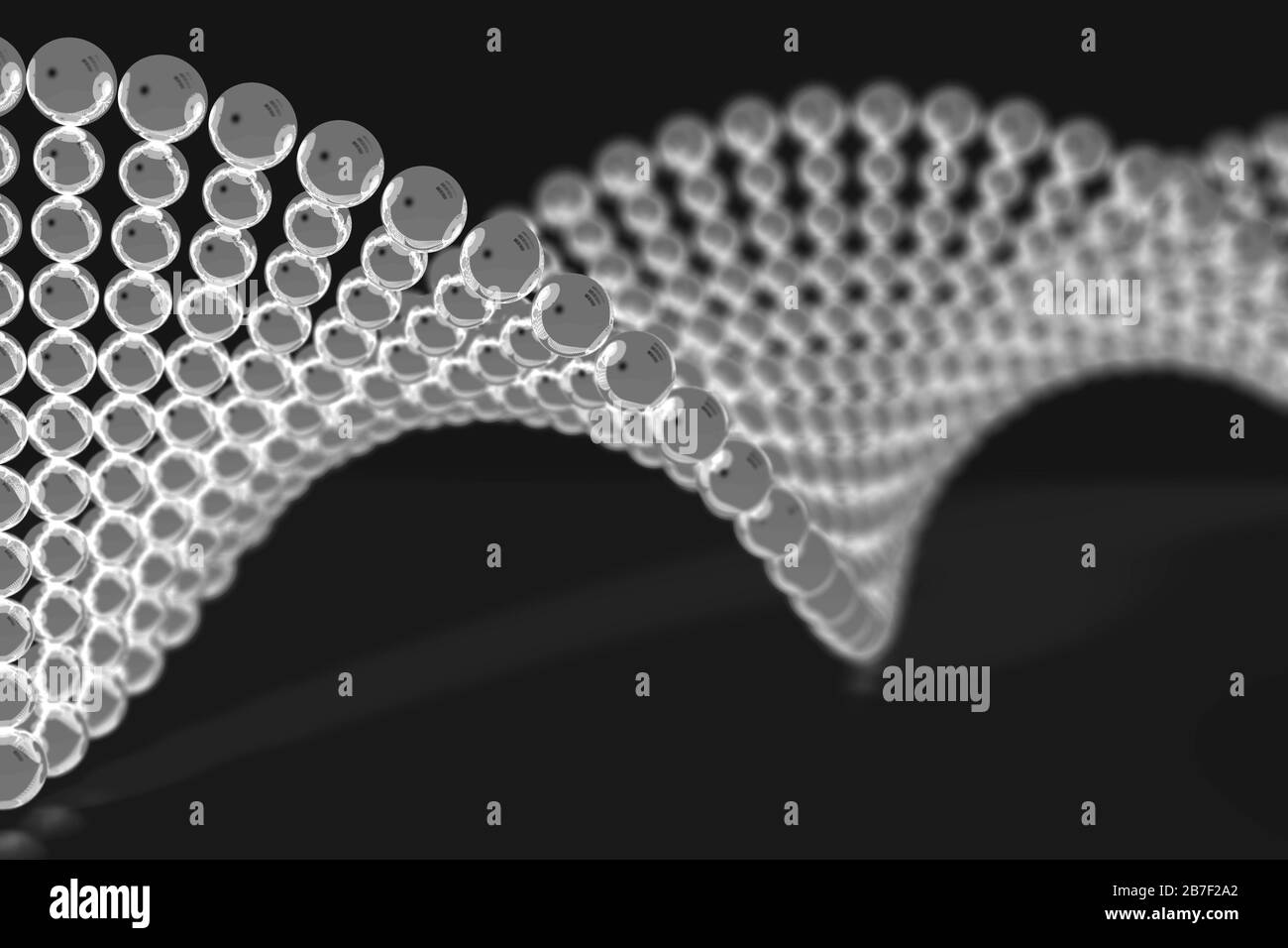 Dna chain medical science Black and White Stock Photos & Images - Alamy