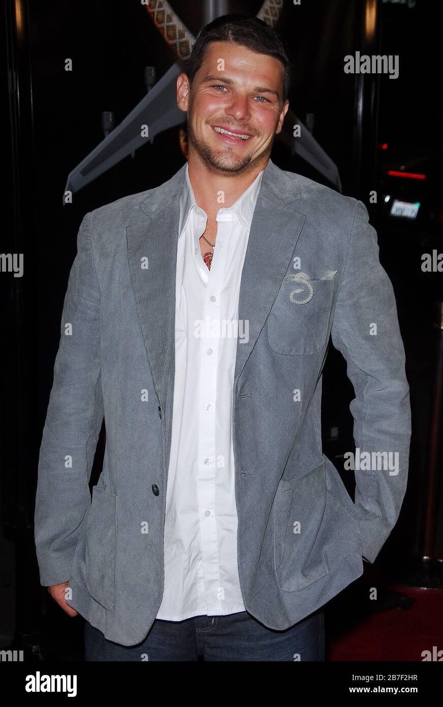 Nathan Phillips at the Los Angeles Premiere of "Snakes On A Plane" held ...