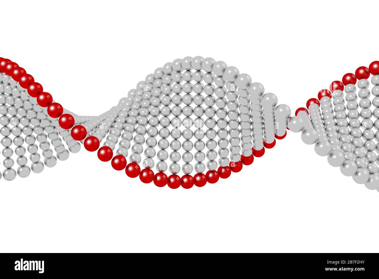 3D illustration - DNA chain/ helix Stock Photo - Alamy