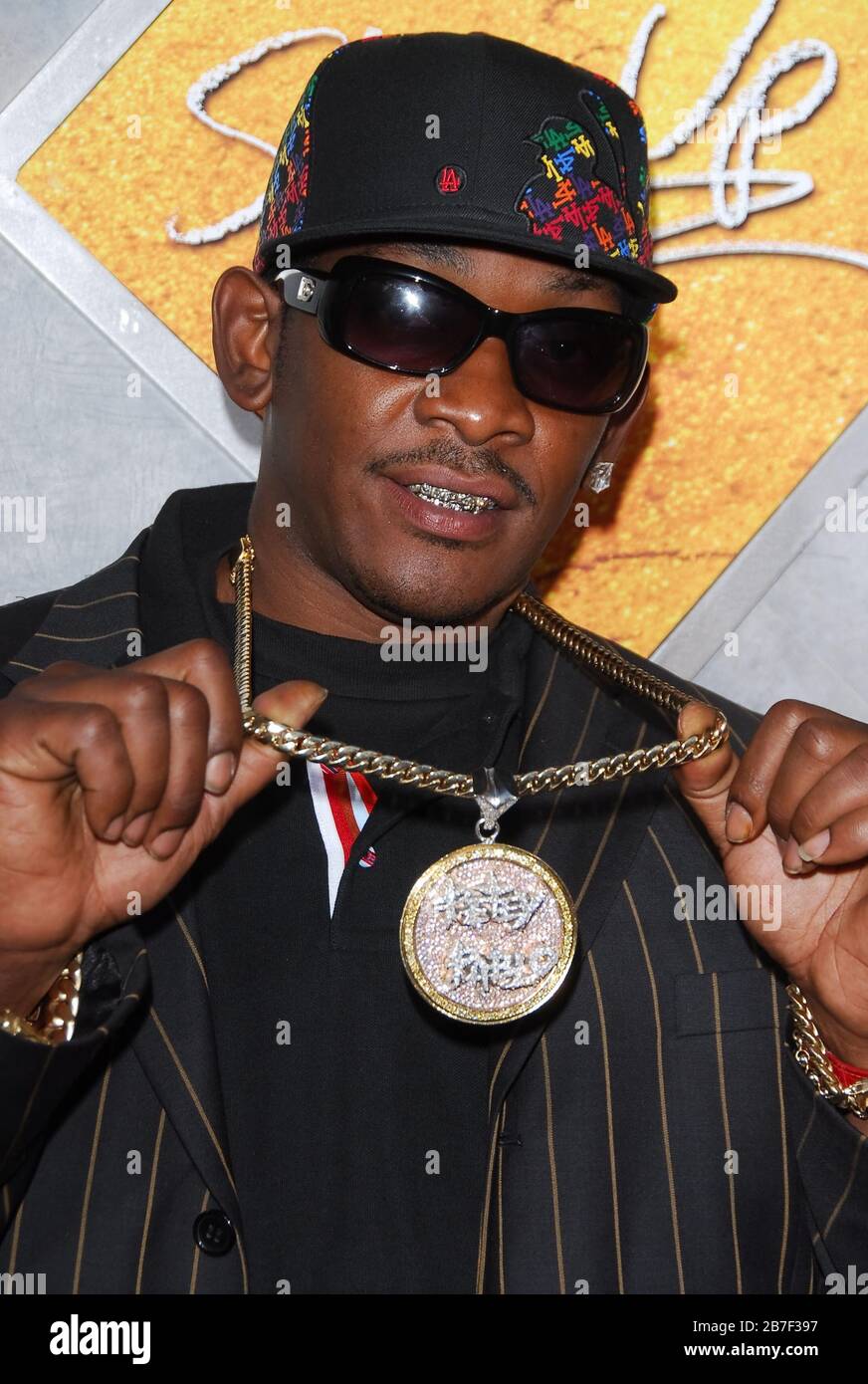 Petey Pablo at the World Premiere of "Step Up" held at the Arclight ...