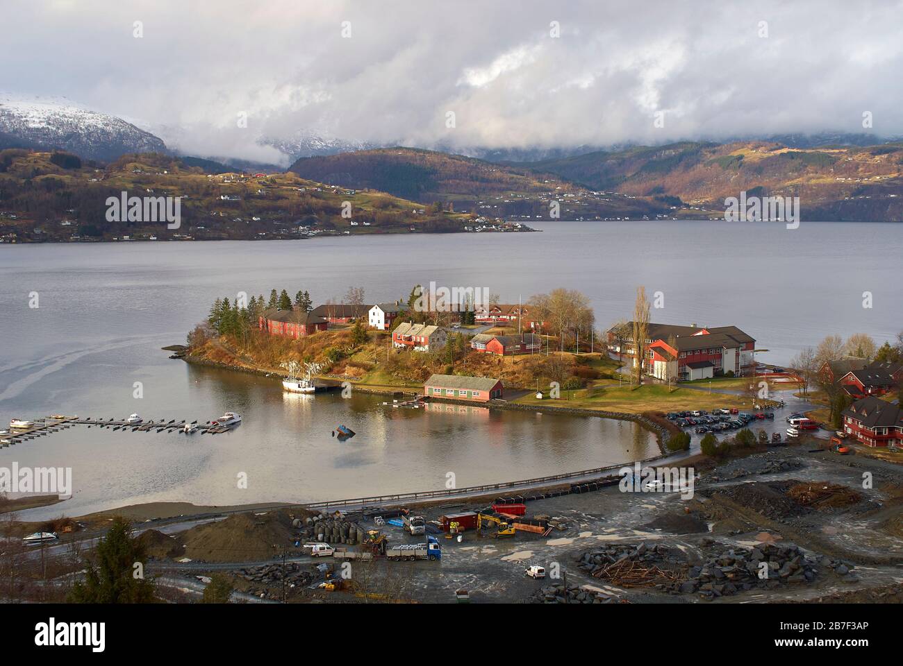 The Framnes Christian Secondary, located on a peninsula in the ...