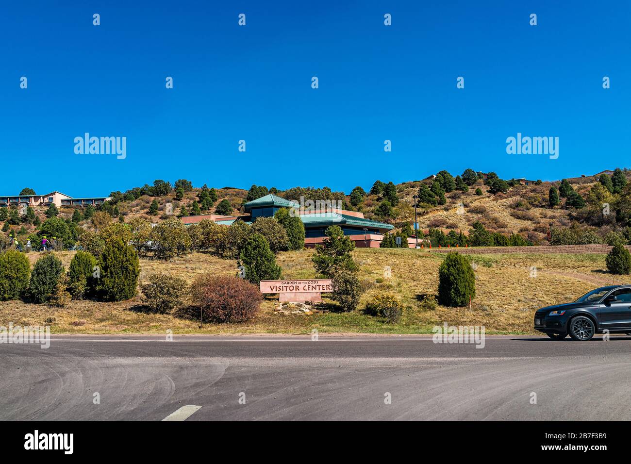 Welcome sign colorado springs colorado hi-res stock photography and ...