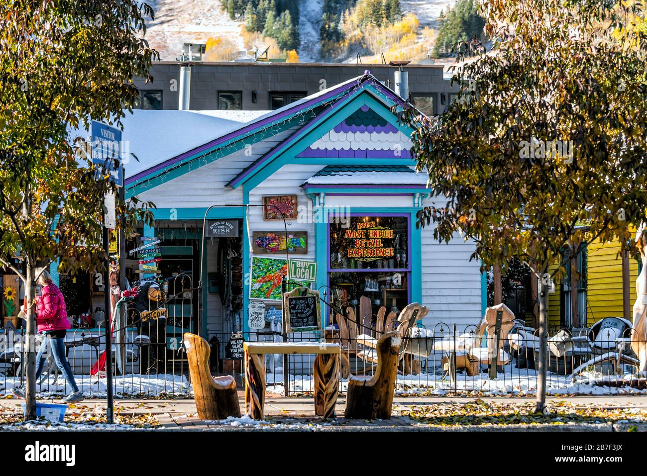 Aspen Colorado Downtown Stock Photos & Aspen Colorado Downtown Stock ...
