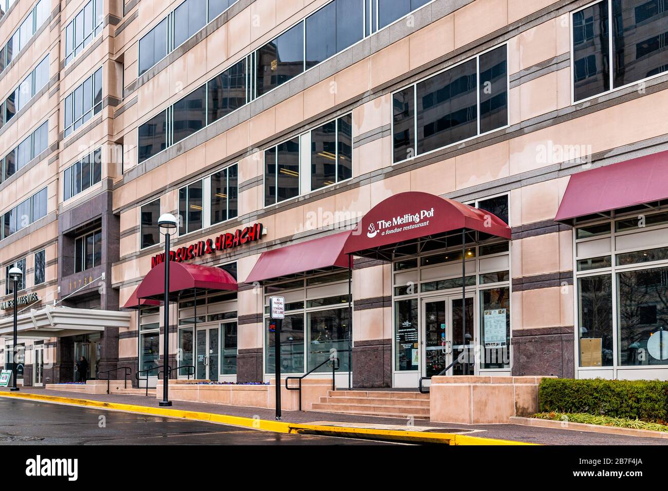 Downtown reston hi-res stock photography and images - Alamy