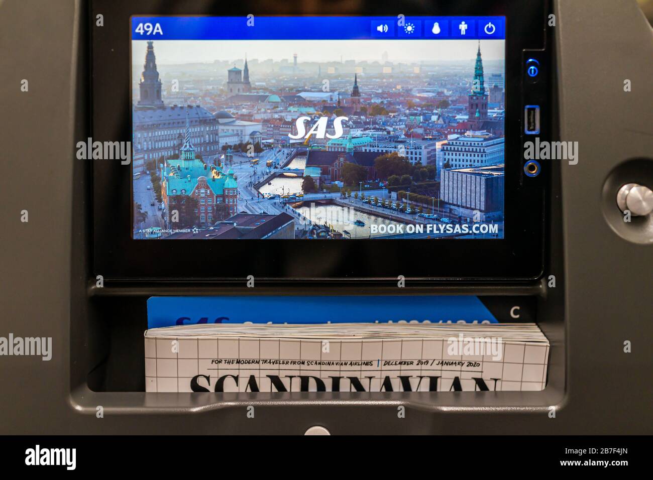 Inside aircraft hi-res stock photography and images - Alamy