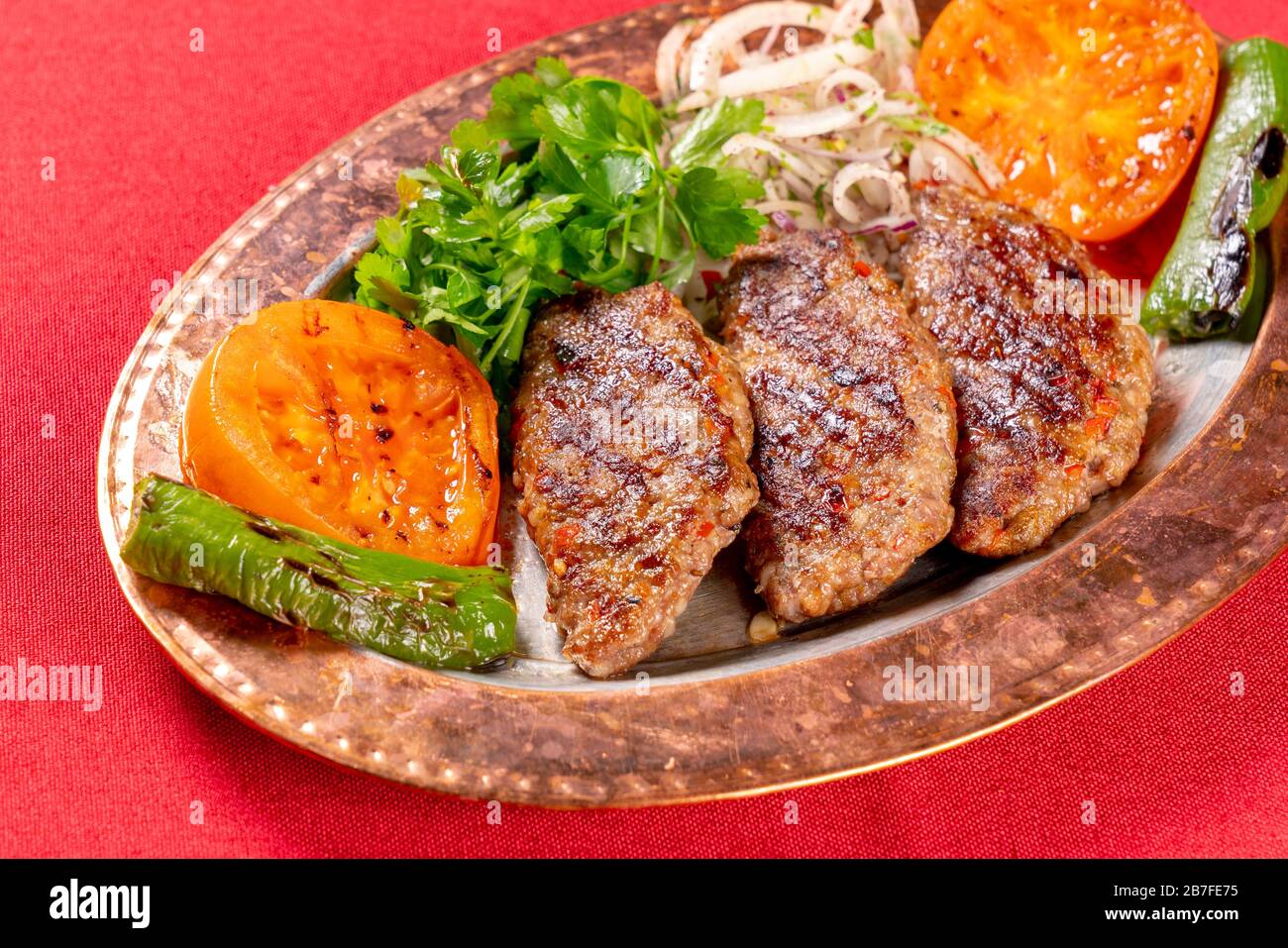 Grill from Turkish cuisine Stock Photo - Alamy