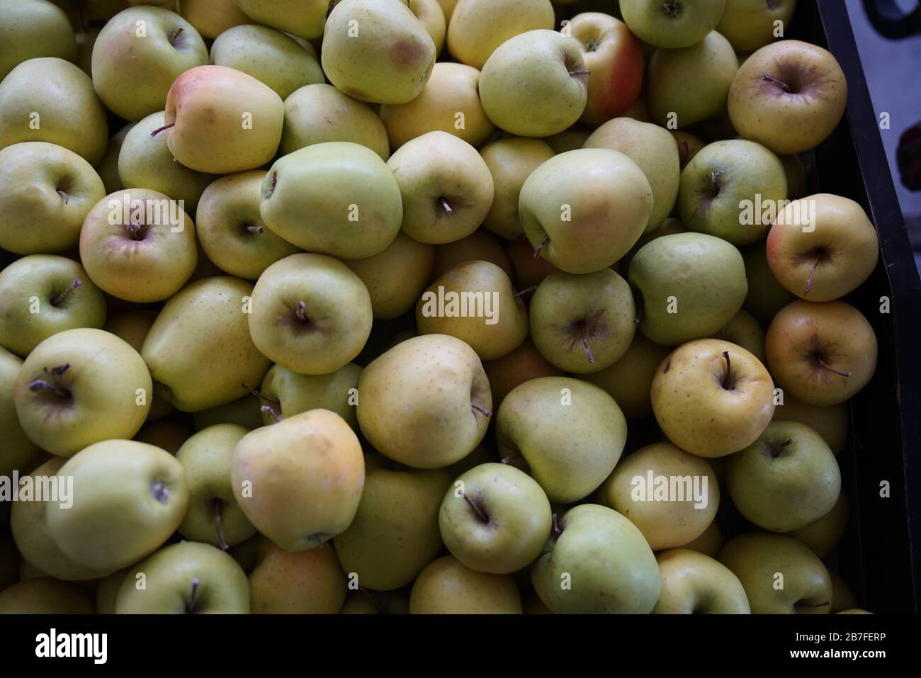 fruits and vegetables at organic fair stock photo Stock Photo - Alamy