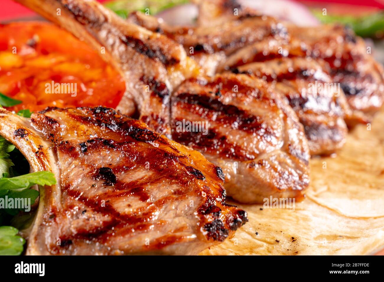 Grill from Turkish cuisine Stock Photo - Alamy