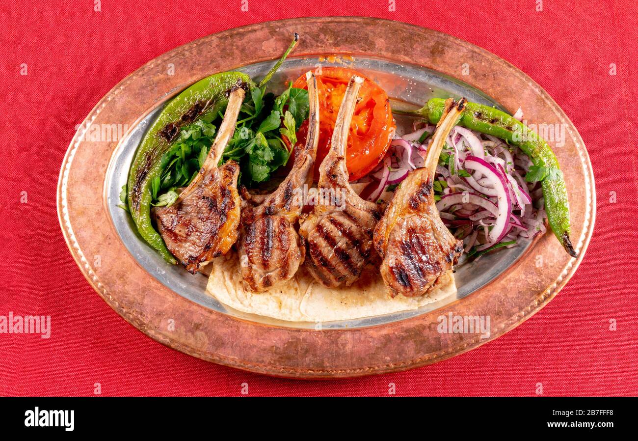 Grill from Turkish cuisine Stock Photo - Alamy