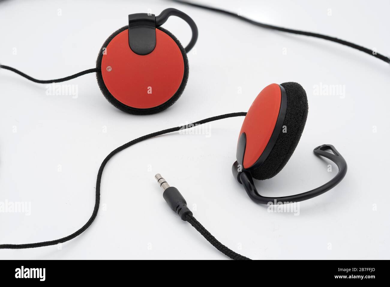 Earphones design hi-res stock photography and images - Alamy