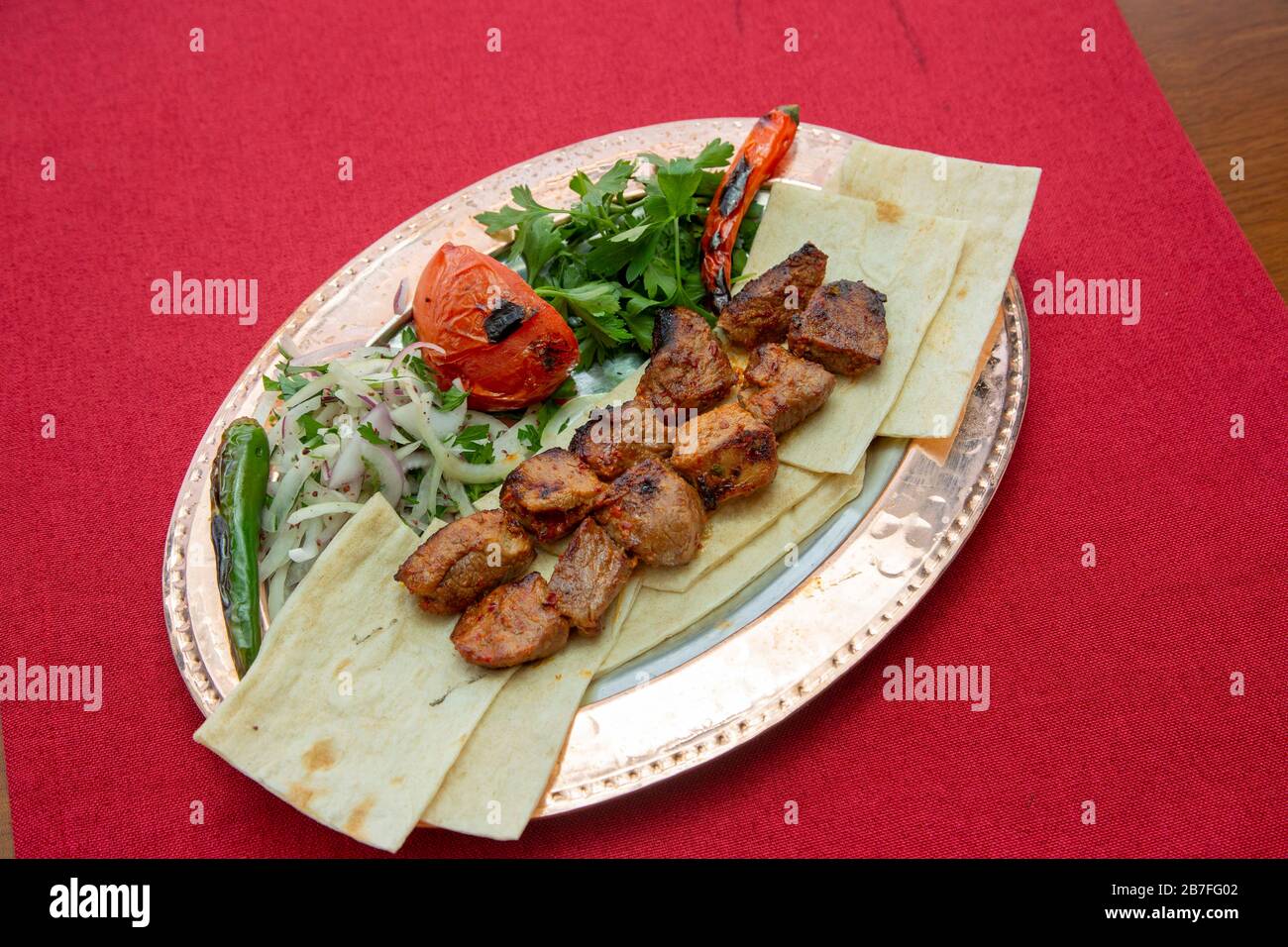 Grill from Turkish cuisine Stock Photo - Alamy