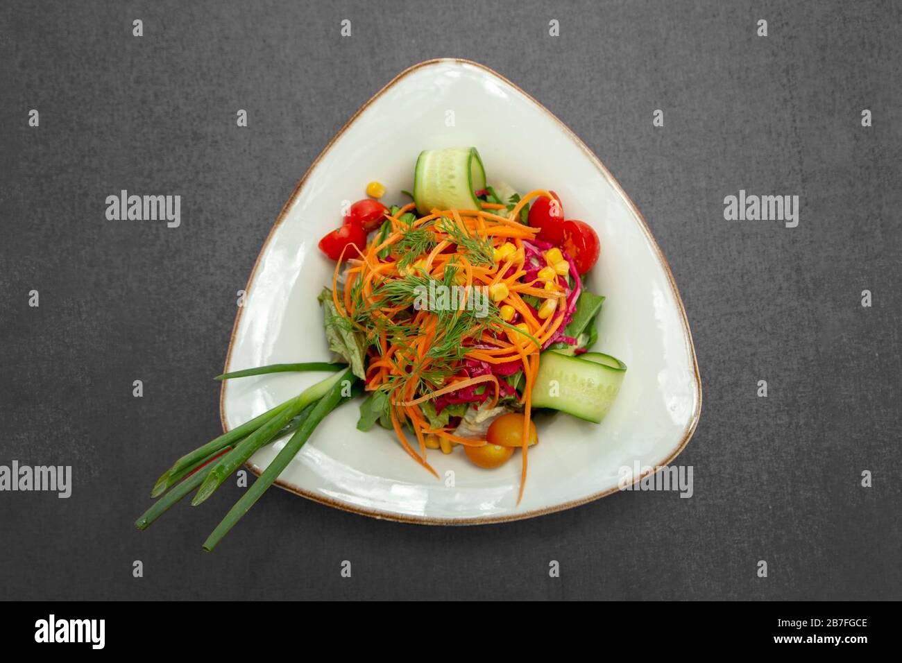 Turkish appetizer from Turkish cuisine (dry tomato, yogurt, eggplant ...