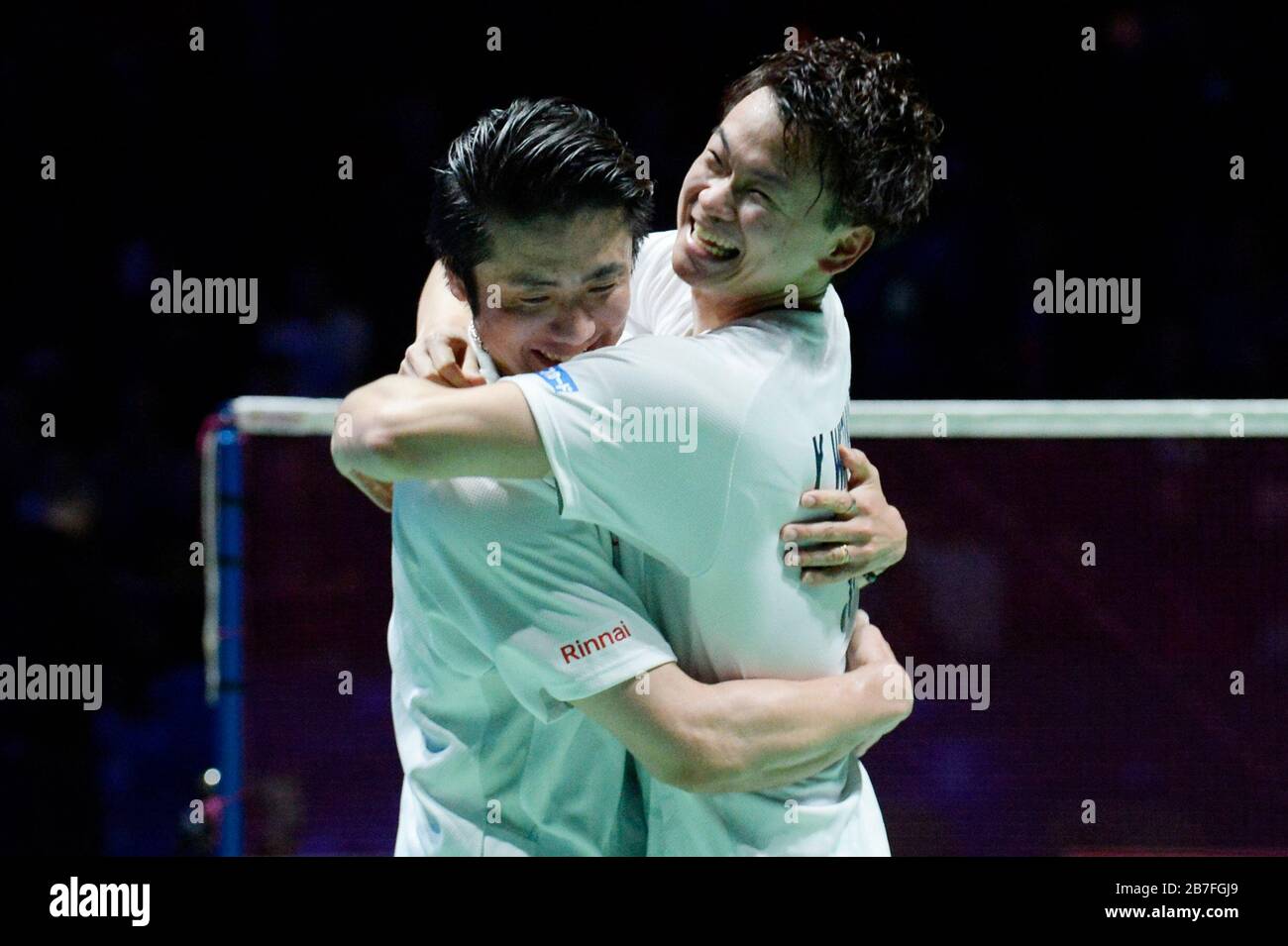 Birmingham, UK. 15th Mar, 2020. Hiroyuki Endo (JPN), Yuta Watanabe (JPN ...