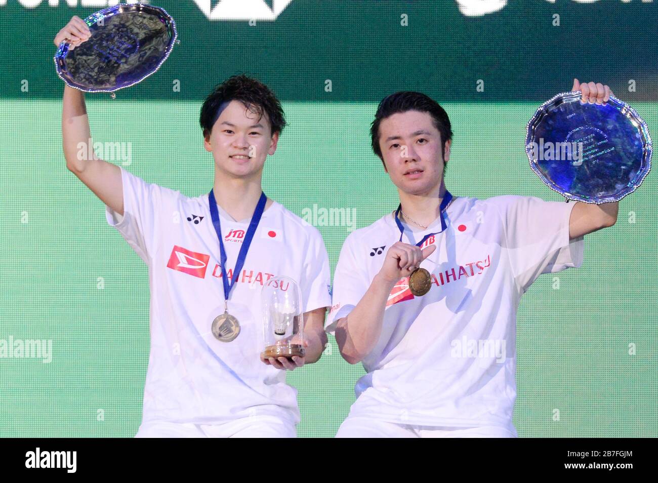 Birmingham, UK. 15th Mar, 2020. Hiroyuki Endo (JPN), Yuta Watanabe (JPN ...