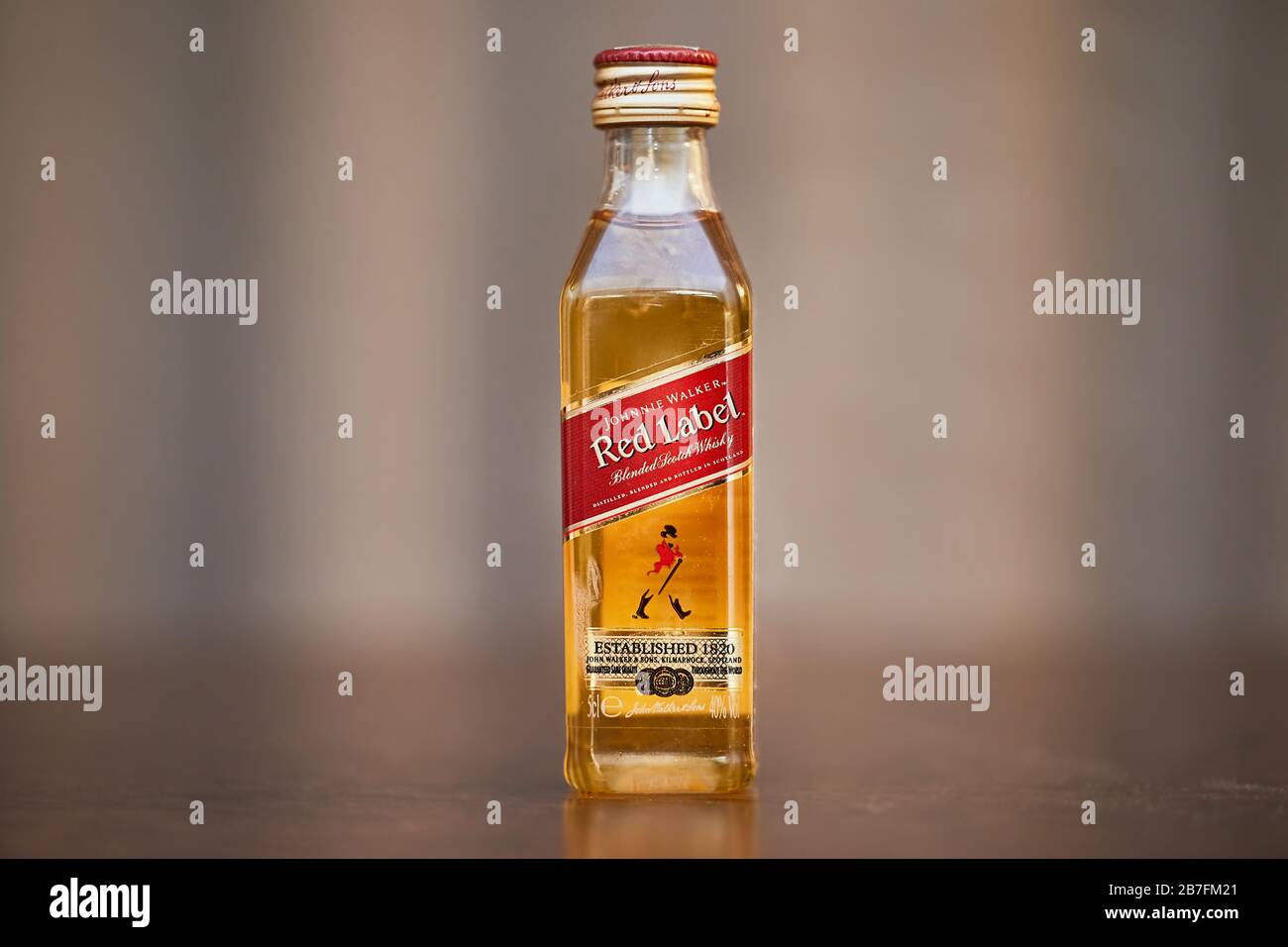 Absolut Vodka small bottle Stock Photo - Alamy