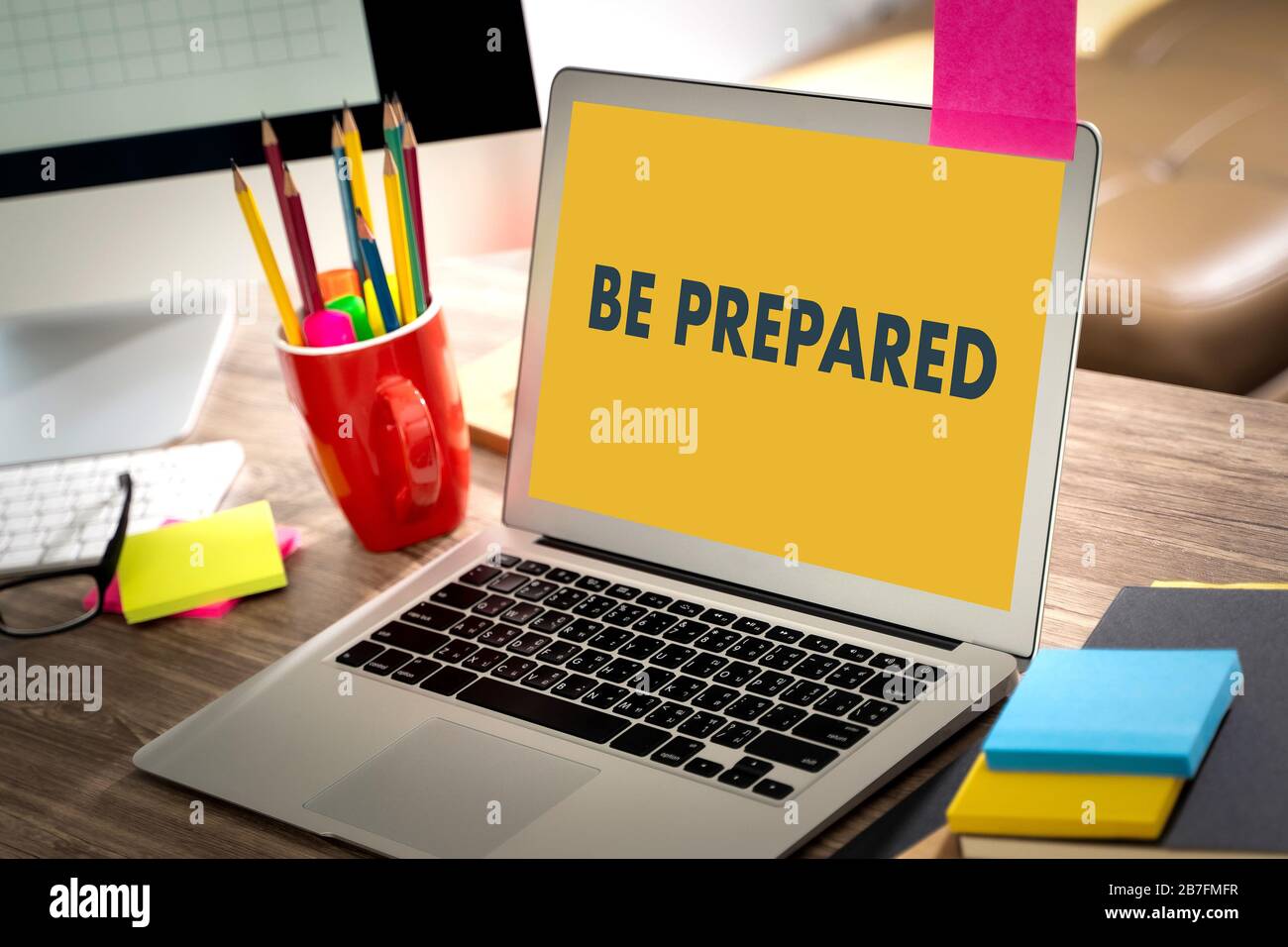 the text Be prepared PREPARATION IS THE KEY plan BE PREPARED Stock ...