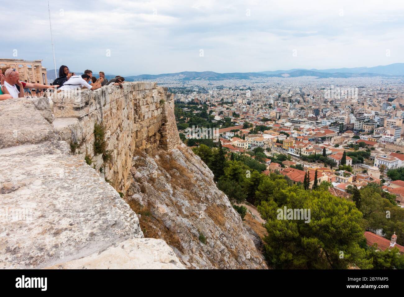 Top view acropolis hi-res stock photography and images - Alamy