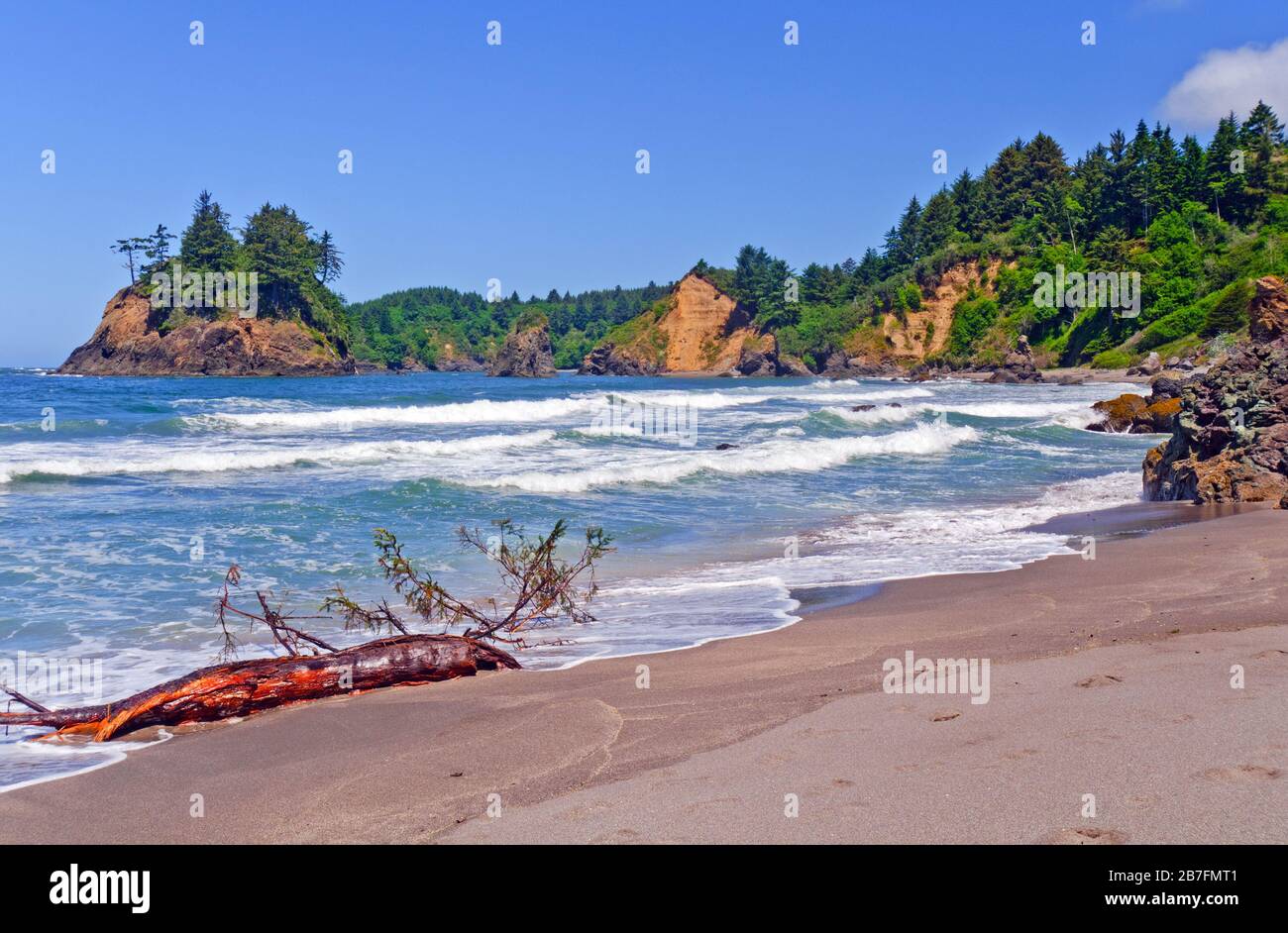 Trinidad State Beach in Northern California Stock Photo - Alamy