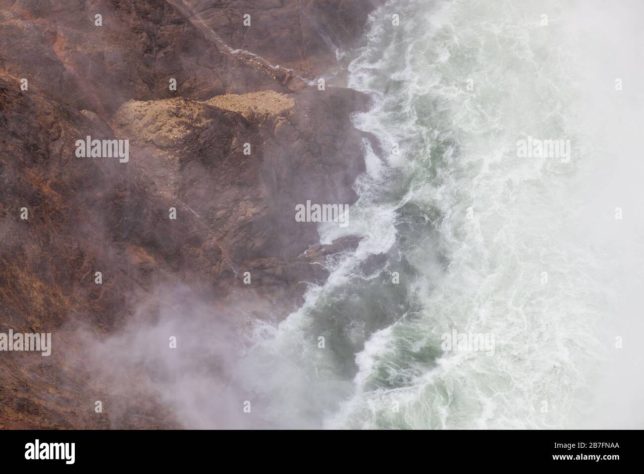 White rocks in yellowstone national hi-res stock photography and images ...