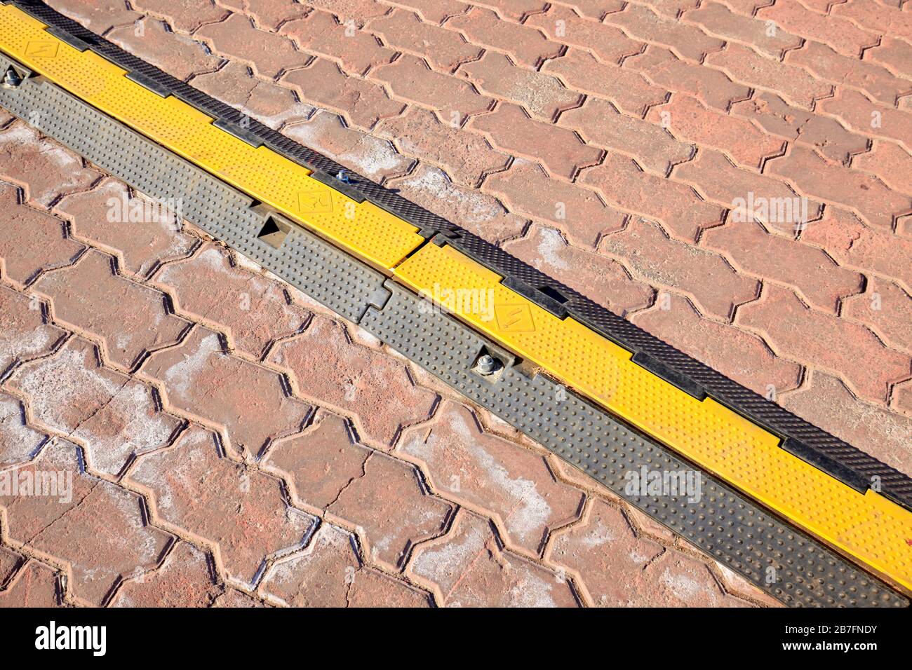 Speed bumps are on the way Stock Photo - Alamy