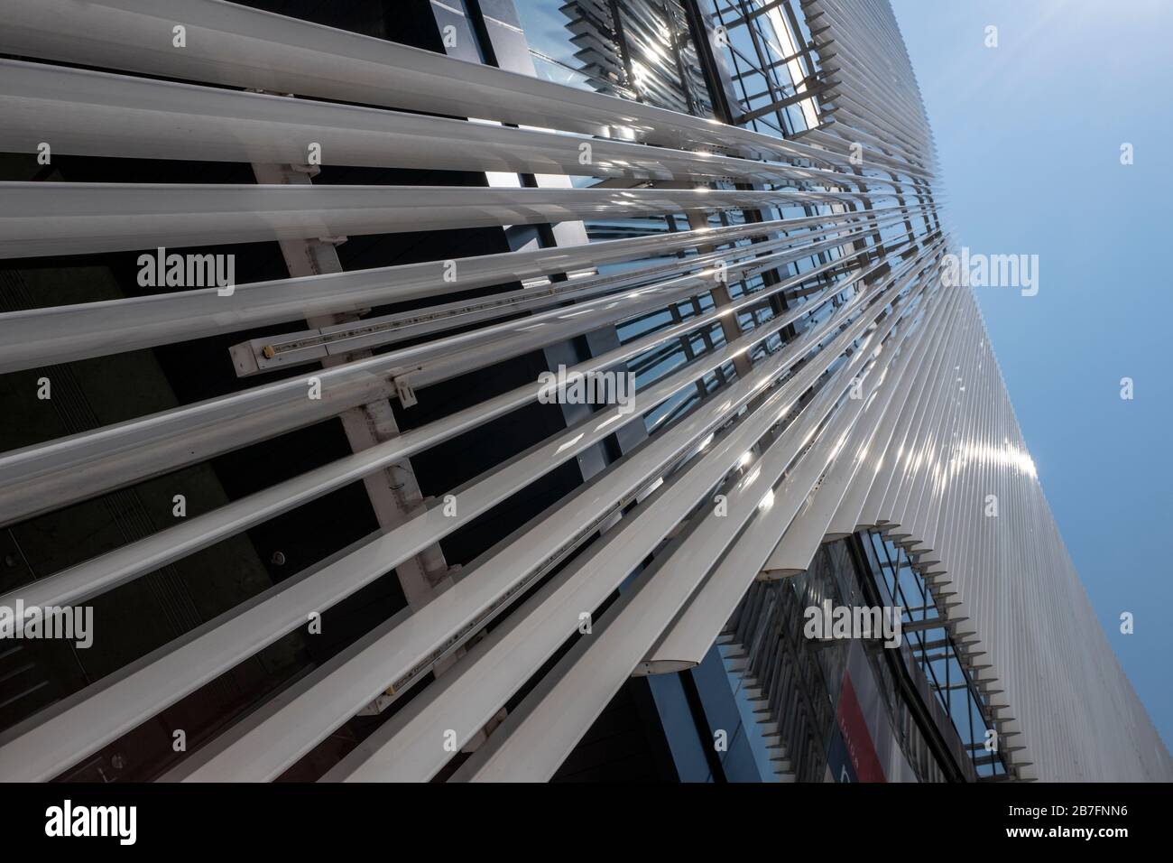 Modern architecture on Phloen Chit Road in Bangkok, Thailand Stock ...