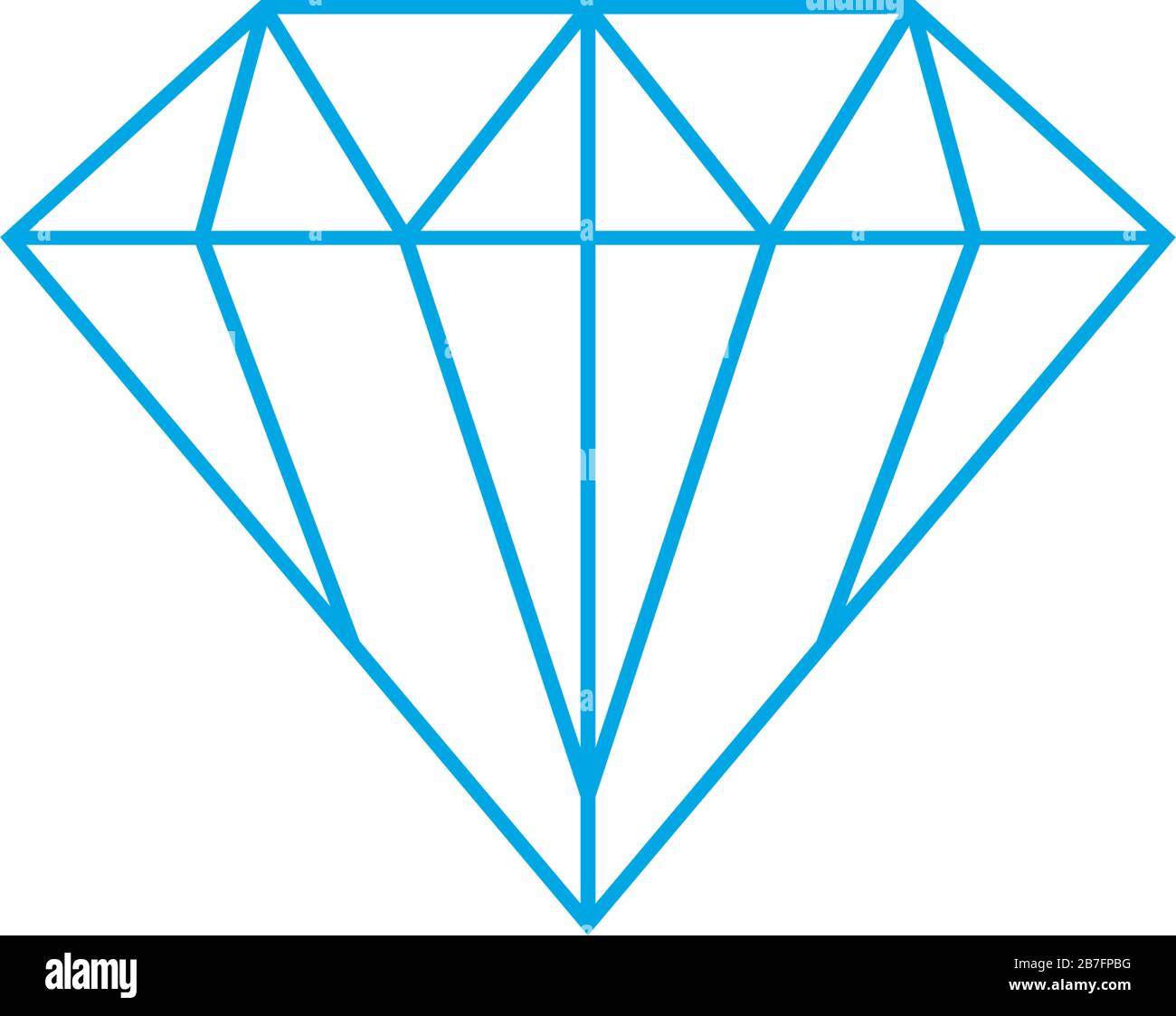 Diamond graphic design template vector isolated illustration Stock ...