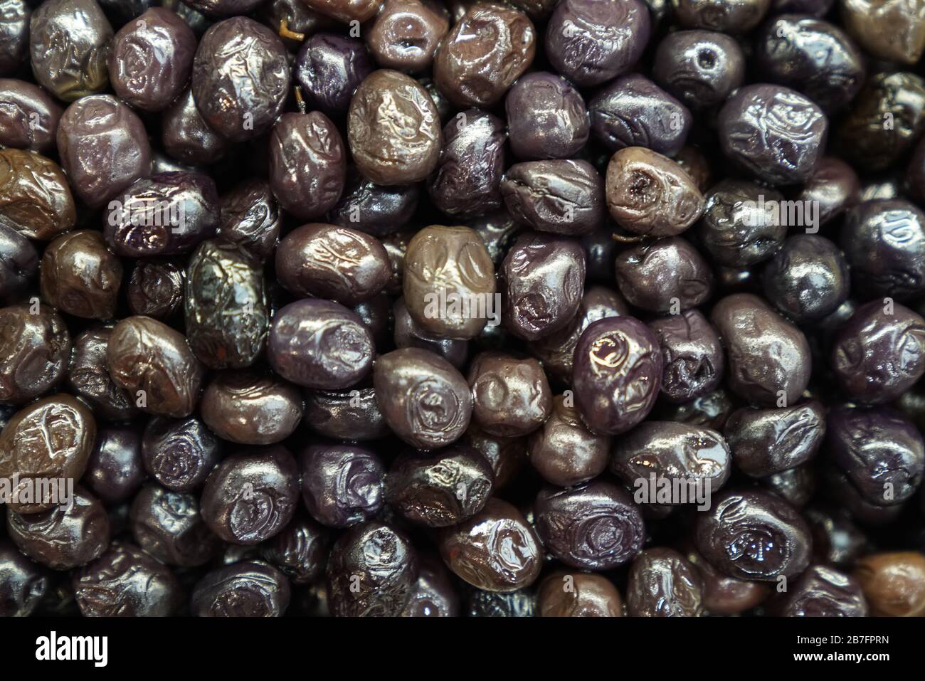 Olives close up at a market in Istanbul, Turkey stock photo Stock Photo ...